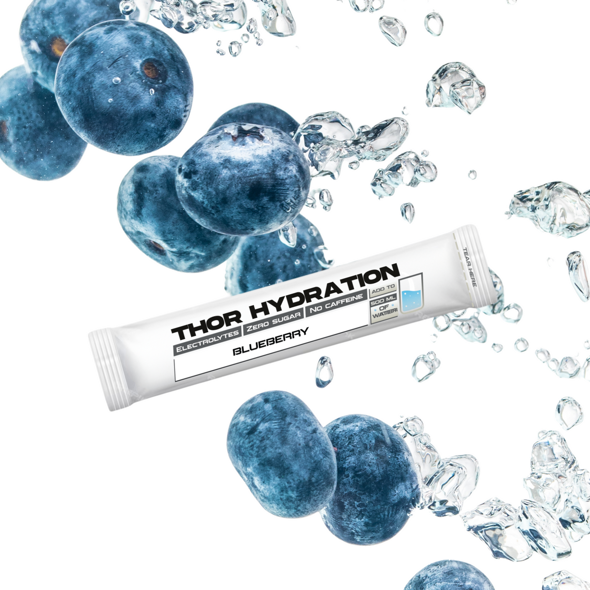 Daily Hydration sticks - Blueberry – Thor Hydration